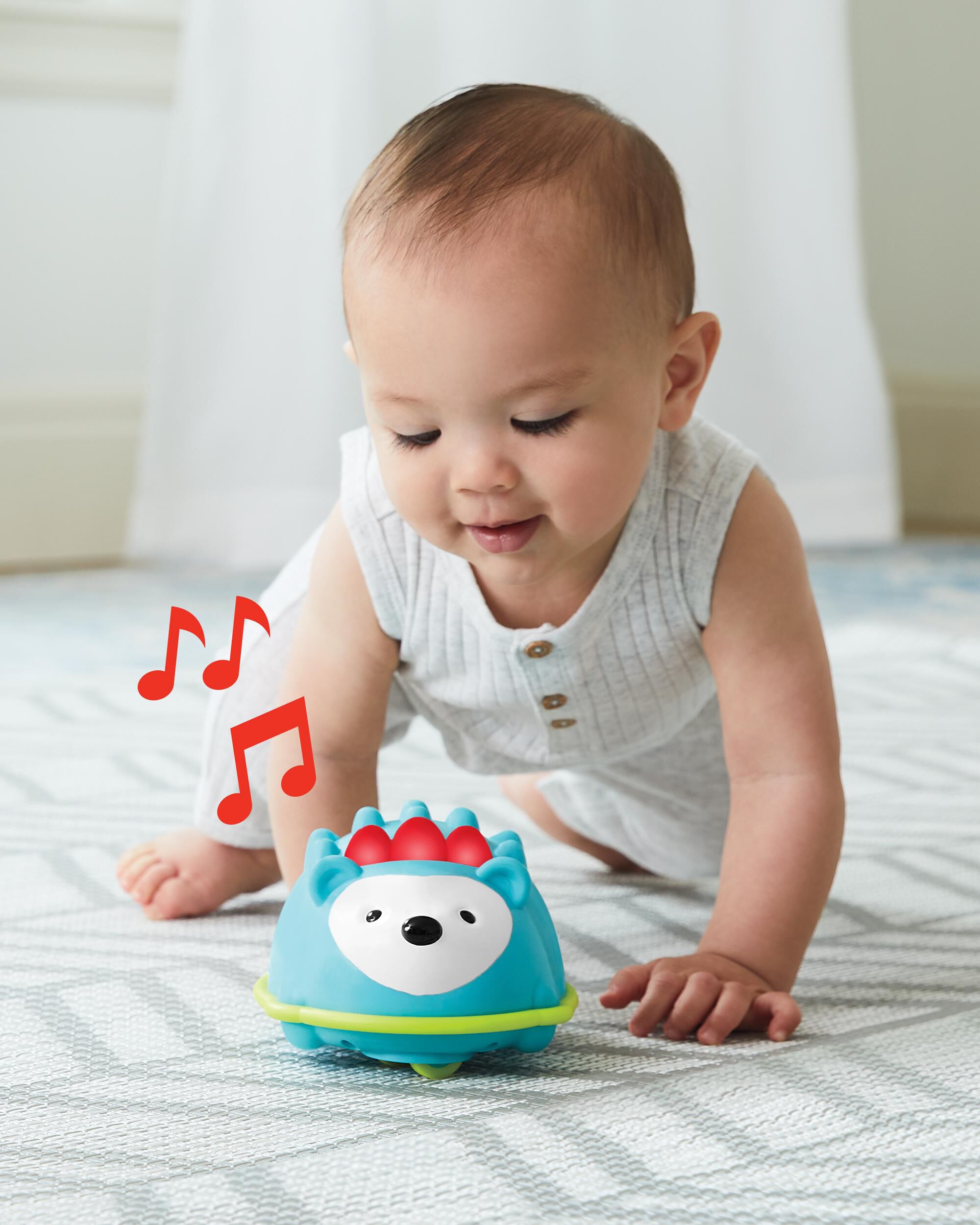 Multi Explore More Hello Hedgehog Crawl Toy skiphop